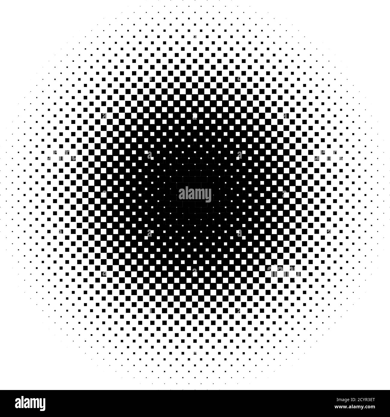 Halftone vector illustration. Geometric half tone design element Stock ...
