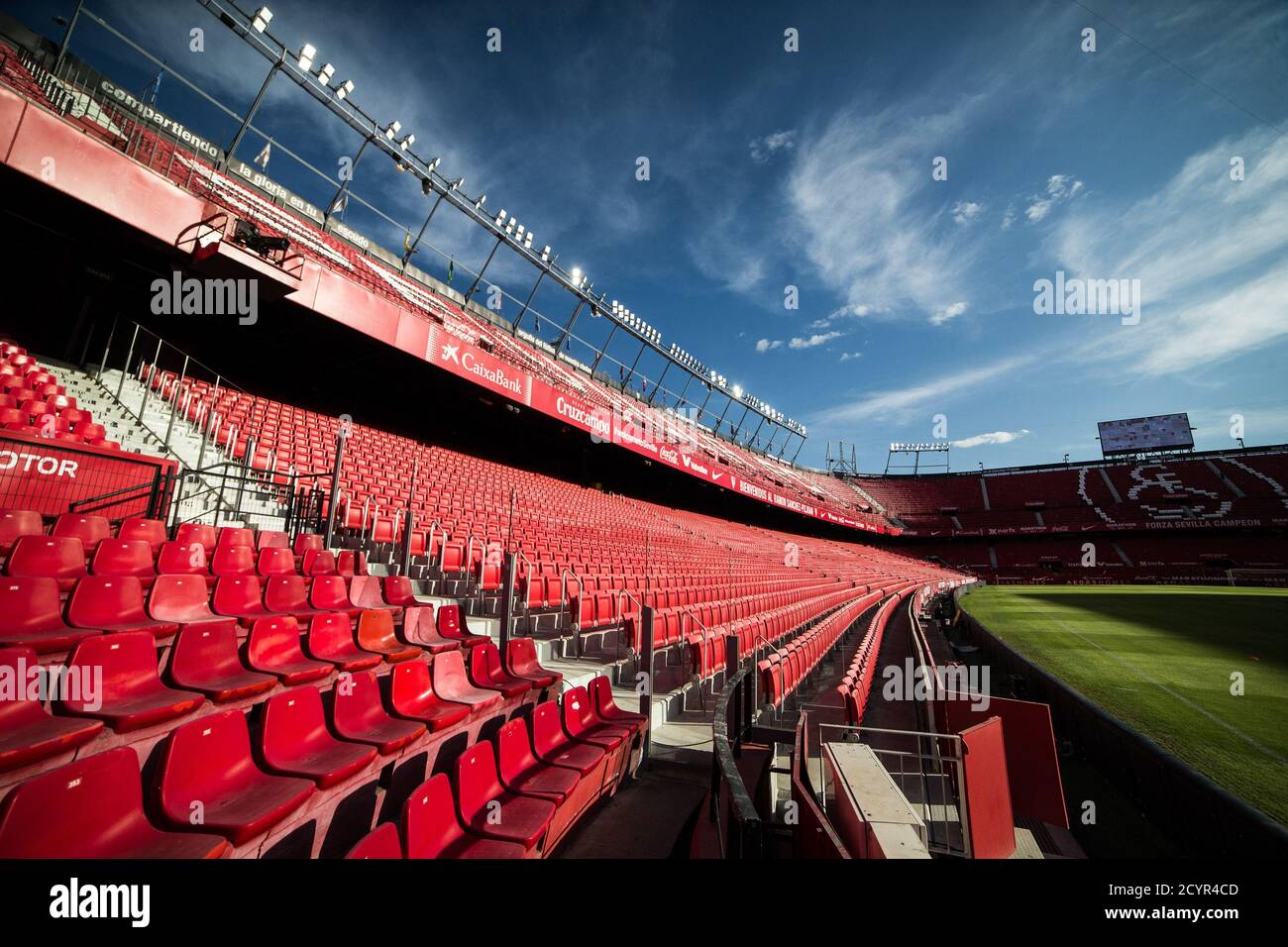 General inside view during the Spanish championship La Liga football ...
