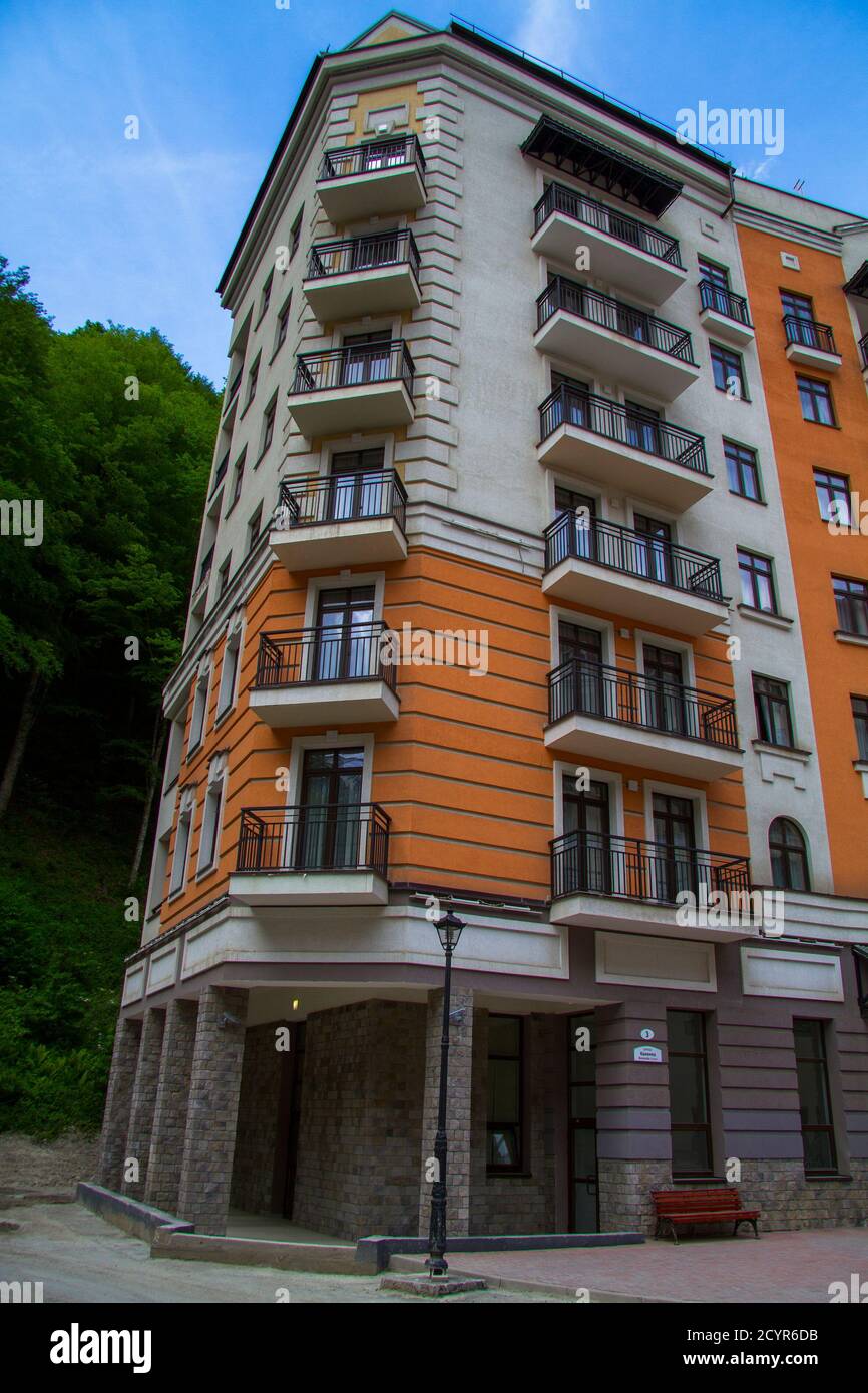 Rosa khutor alpine resort hi-res stock photography and images - Alamy