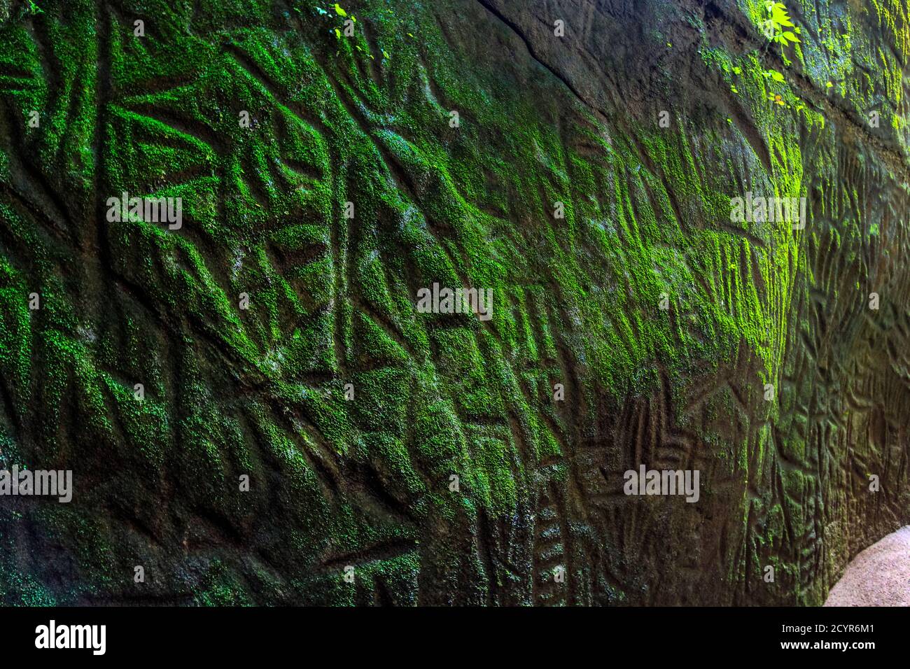 Circa 6000BC Neolithic stone carved petroglyphs of the Early Harrapan ...