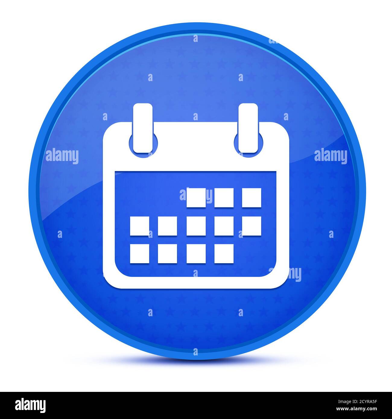 Event aesthetic glossy blue round button abstract illustration Stock ...