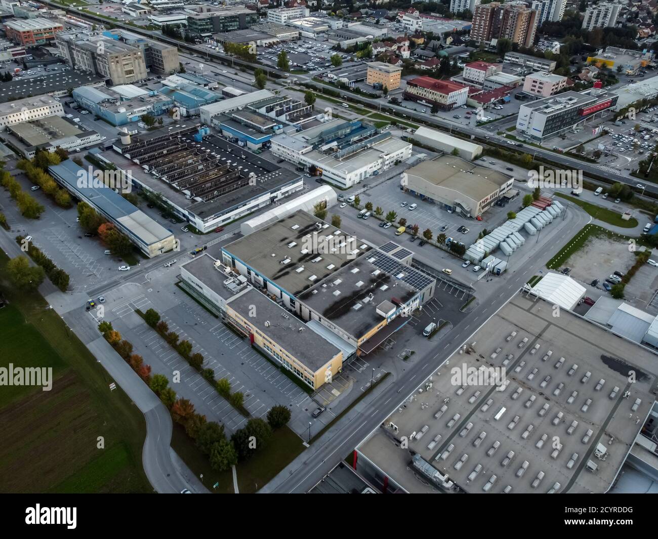Industrial development zone hi-res stock photography and images - Alamy