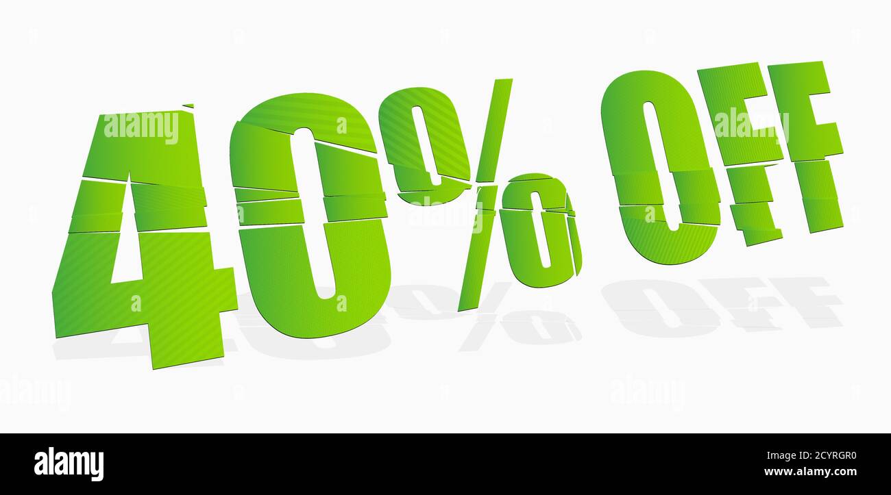 cracked, smashed, splattered and exploding percentage, discount numbers ...