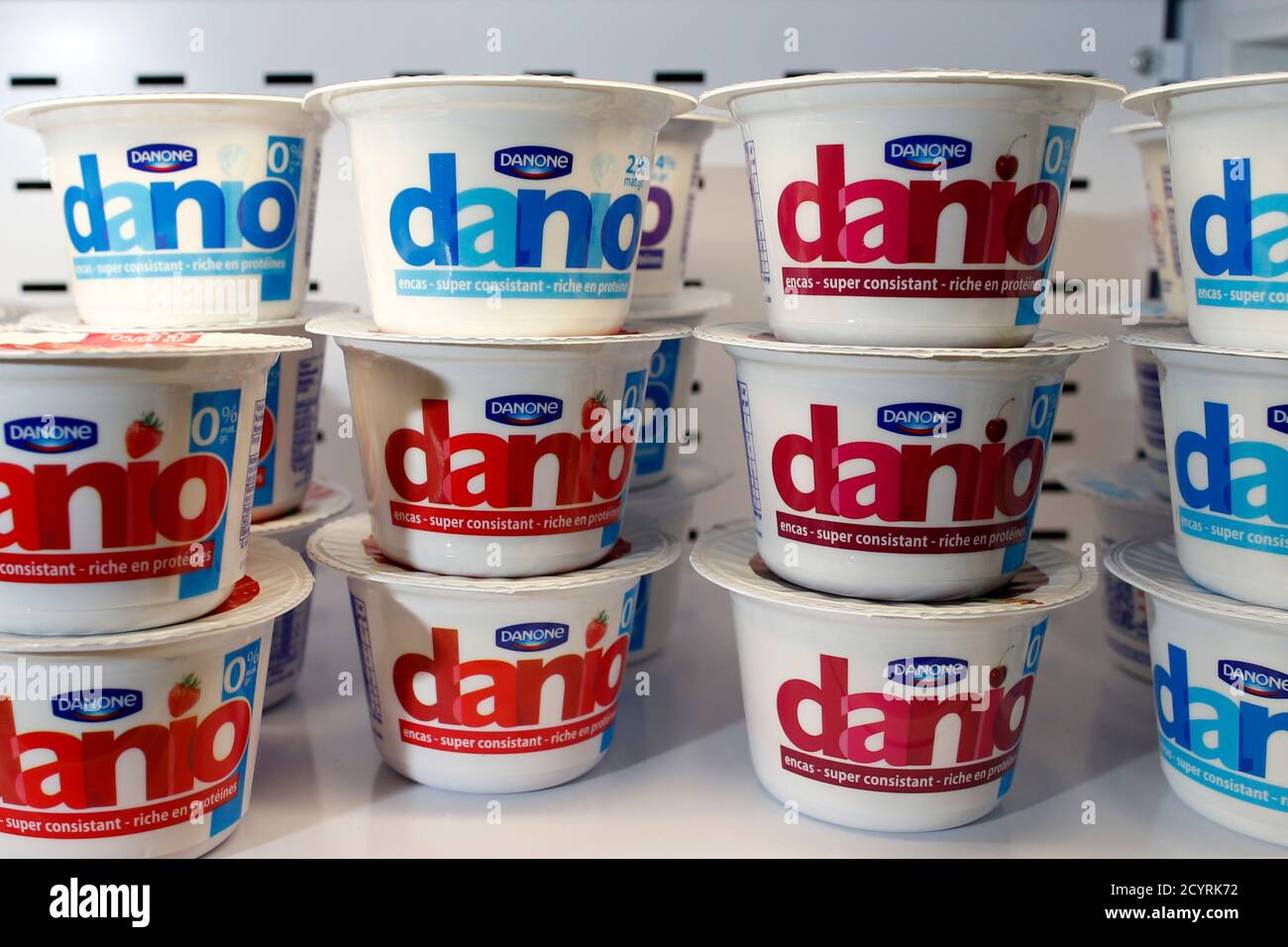Danone yoghurt hi-res stock photography and images - Alamy