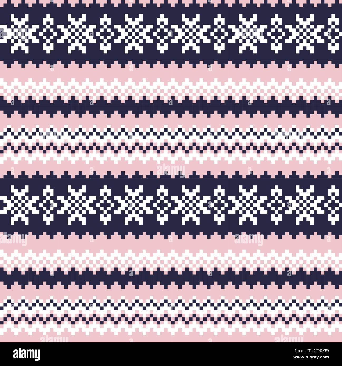 Christmas fair isle pattern background for fashion textiles, knitwear ...