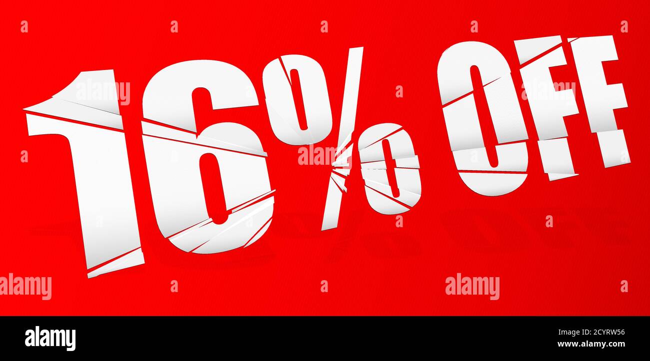 cracked, smashed, splattered and exploding percentage, discount numbers ...