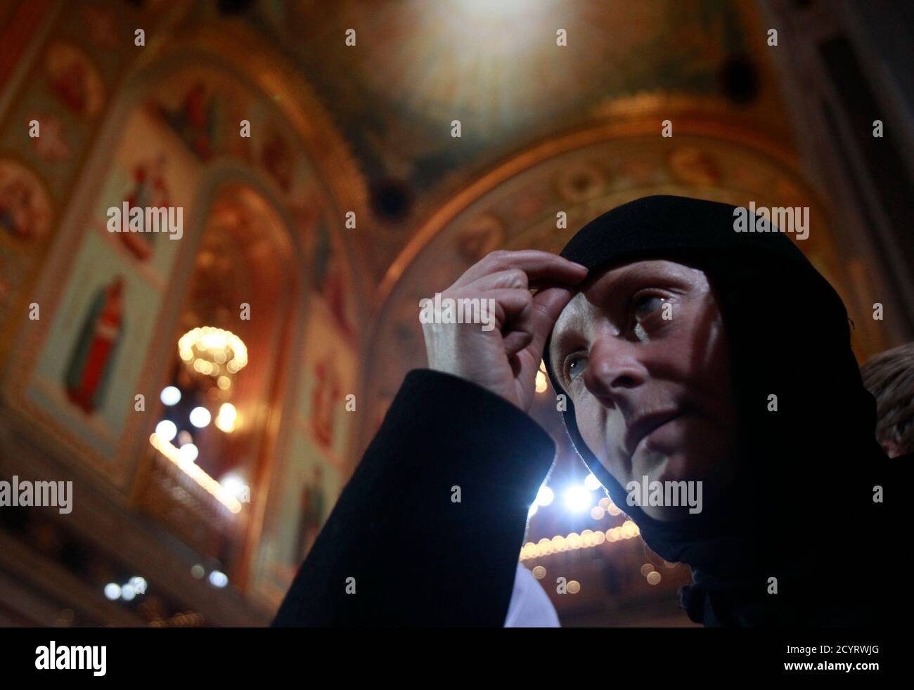 Russian orthodox nun hi-res stock photography and images - Alamy