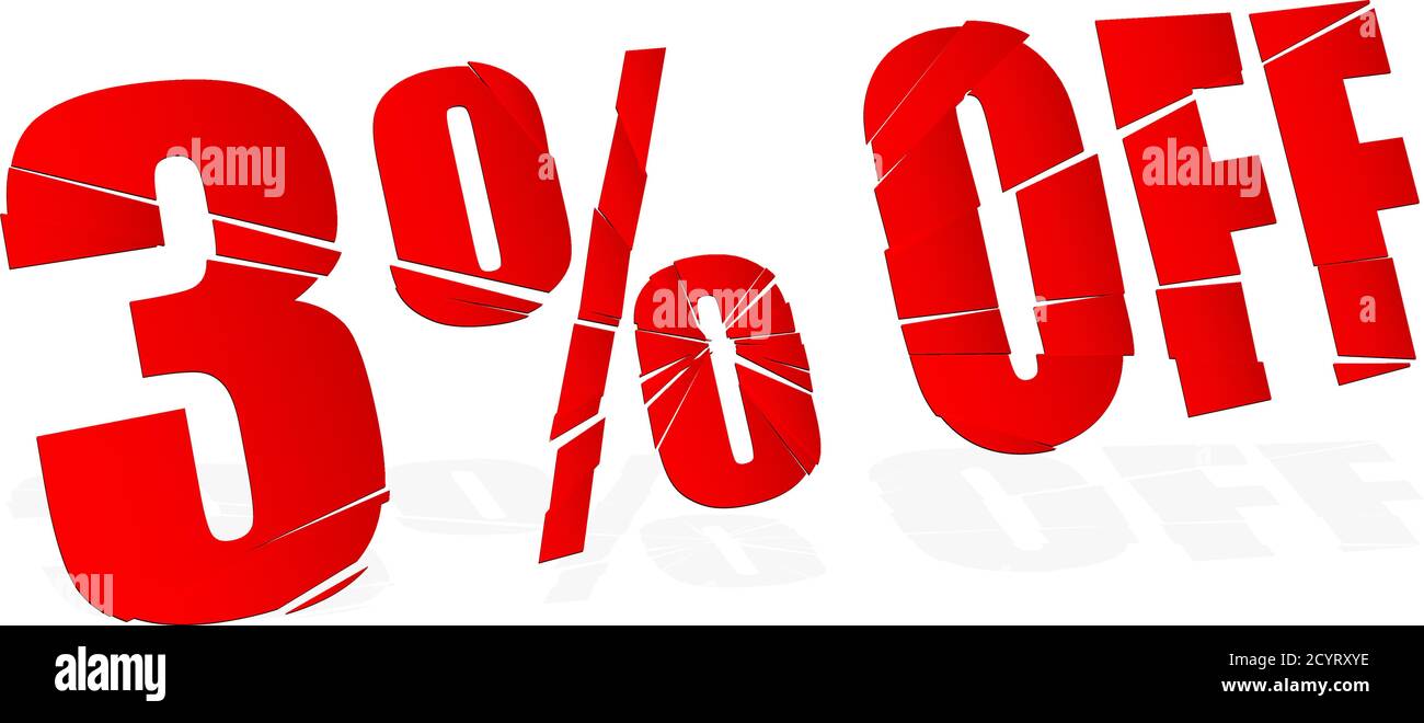 cracked, smashed, splattered and exploding percentage, discount numbers ...