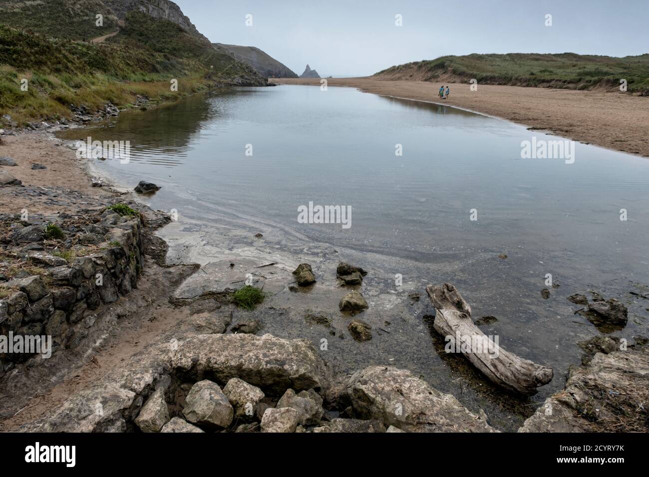National trust beach hi-res stock photography and images - Alamy