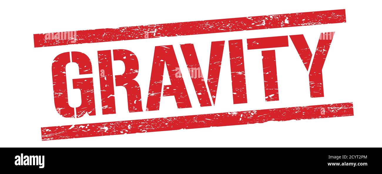 Gravity text hi-res stock photography and images - Alamy