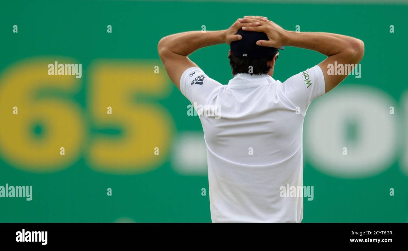Cricket head in hands hi-res stock photography and images - Alamy