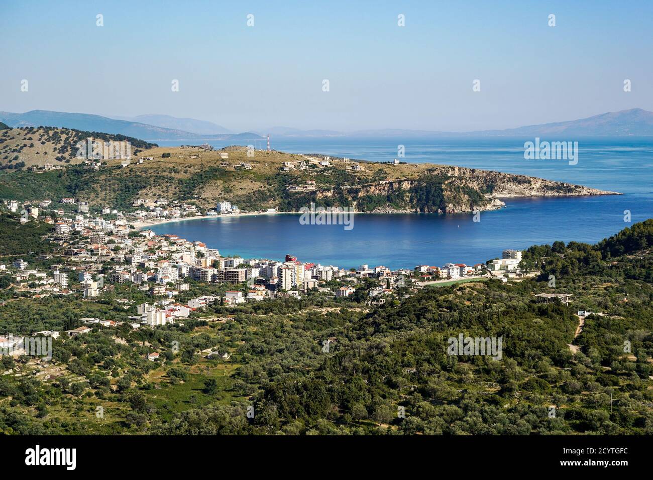 Beach himara hi-res stock photography and images - Alamy