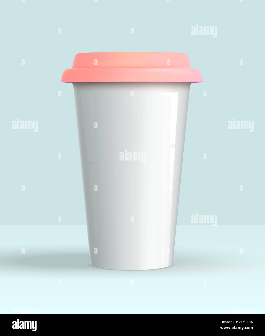 Cup coffee blank empty Stock Vector Images - Alamy
