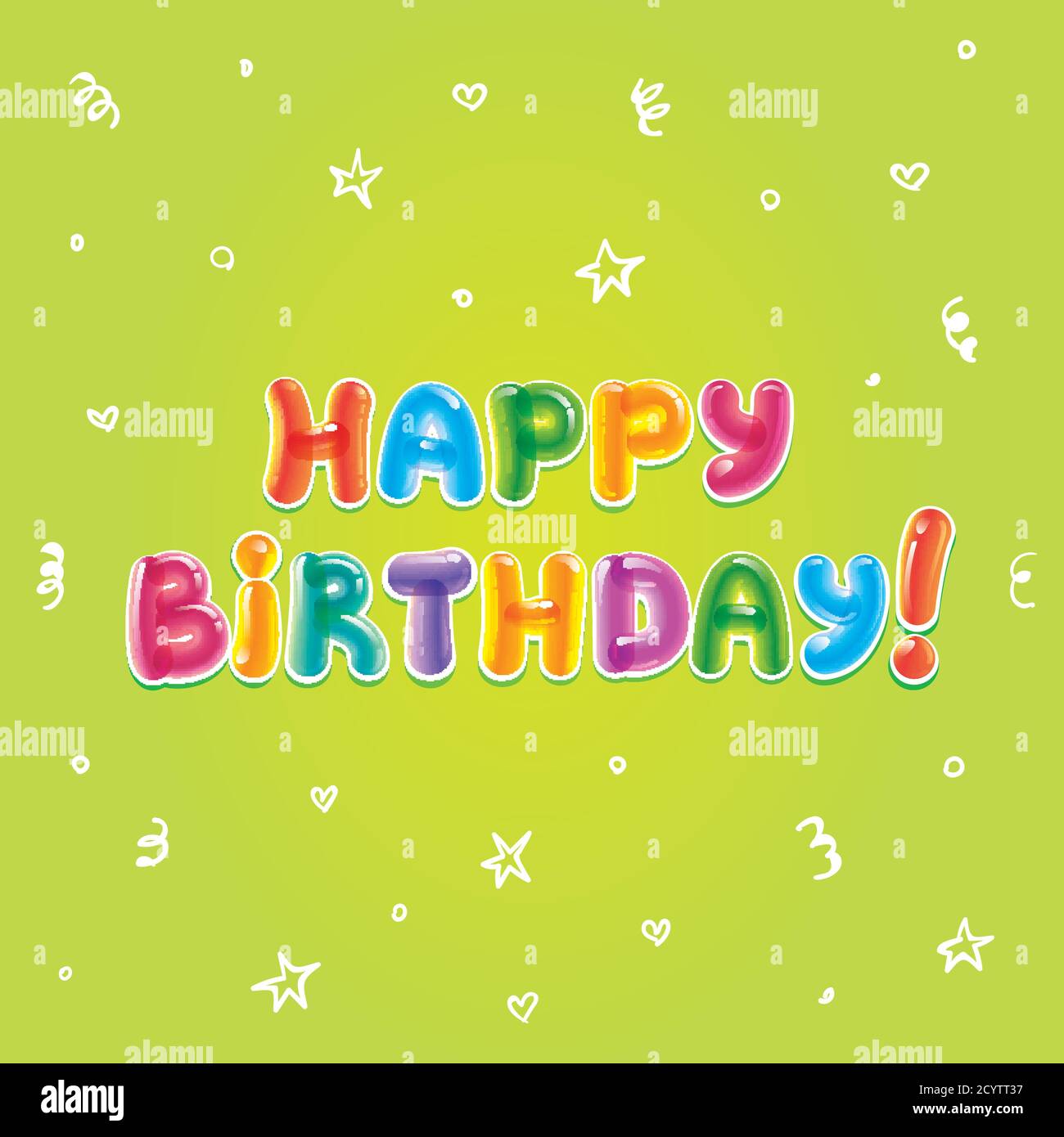 Greeting card bow space Stock Vector Images - Alamy