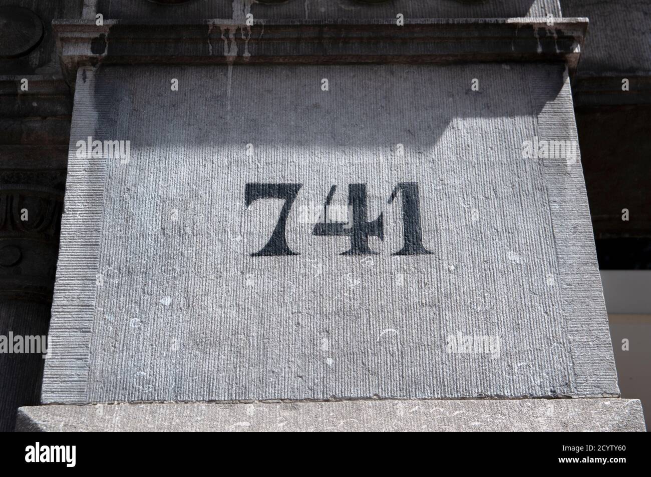 Number 741 hi-res stock photography and images - Alamy