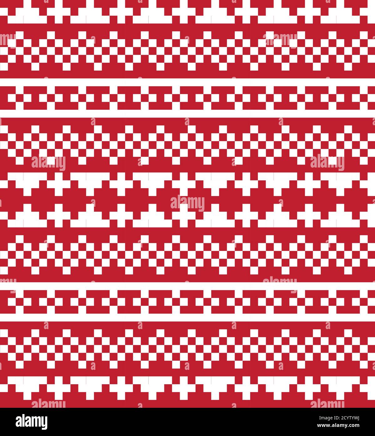 Christmas fair isle pattern background for fashion textiles, knitwear ...