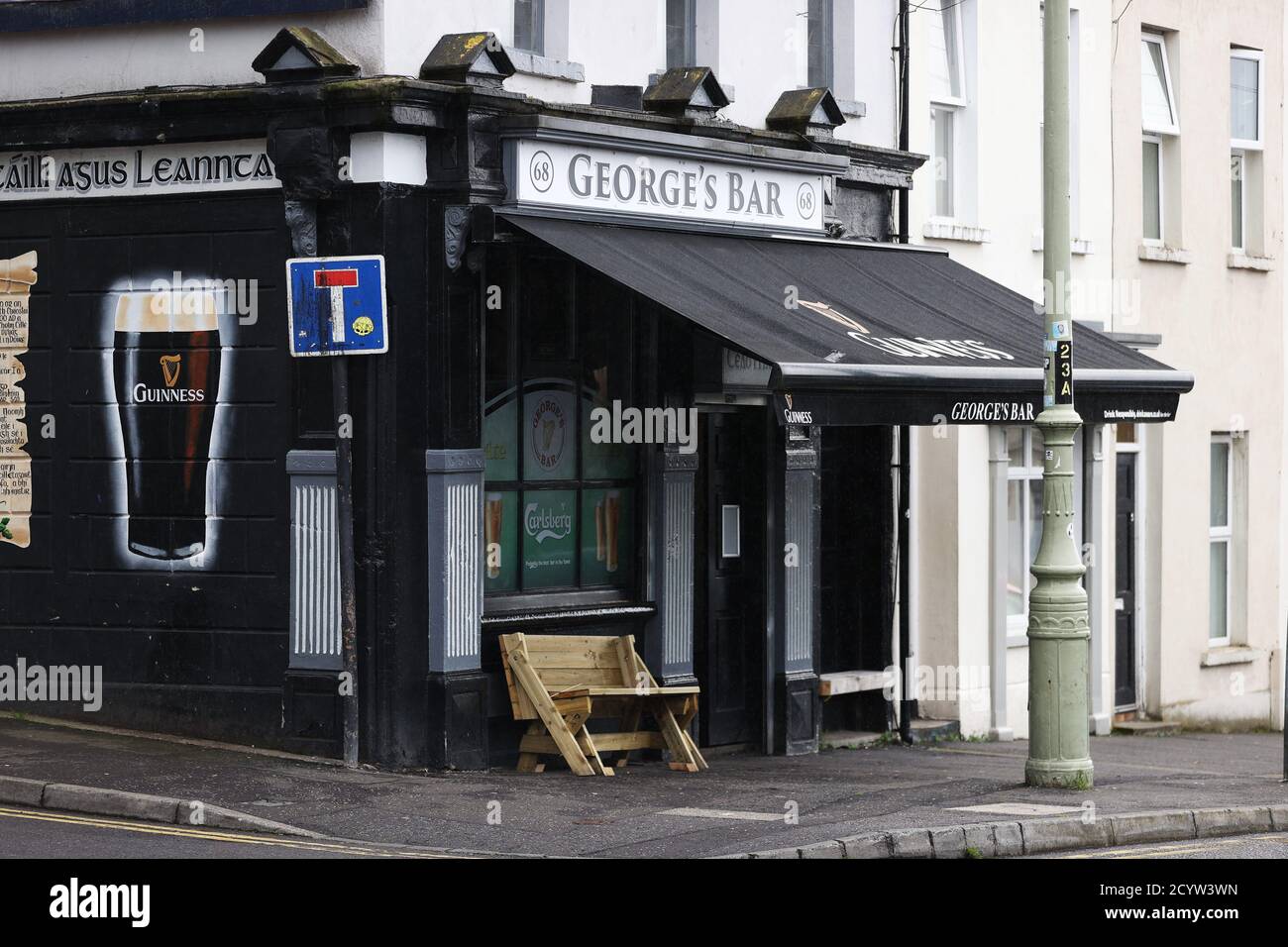 George's Bar on Bishop Street in Derry City, as it has been announced ...
