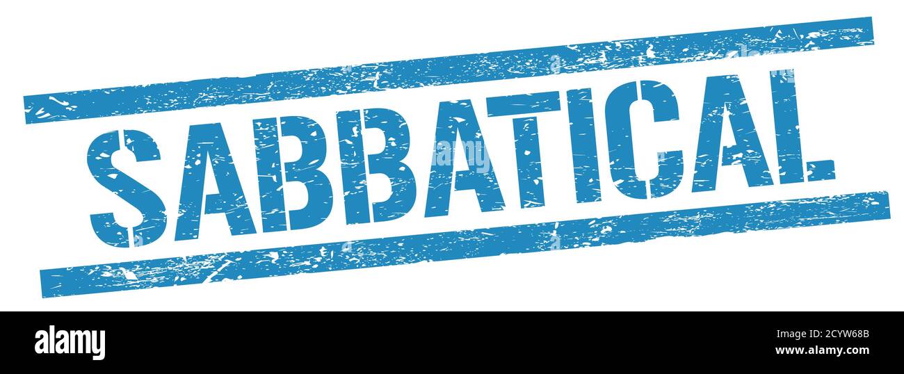 Sabbatical text hi-res stock photography and images - Alamy