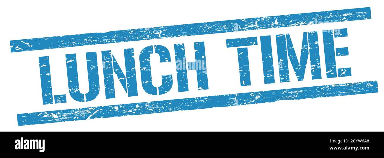 Lunch time text hi-res stock photography and images - Alamy