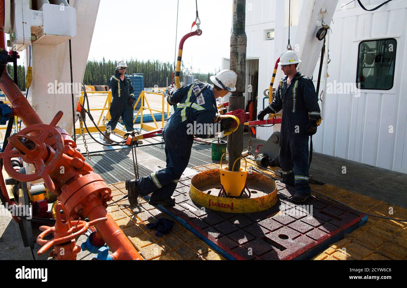 Christina lake drilling hi-res stock photography and images - Alamy