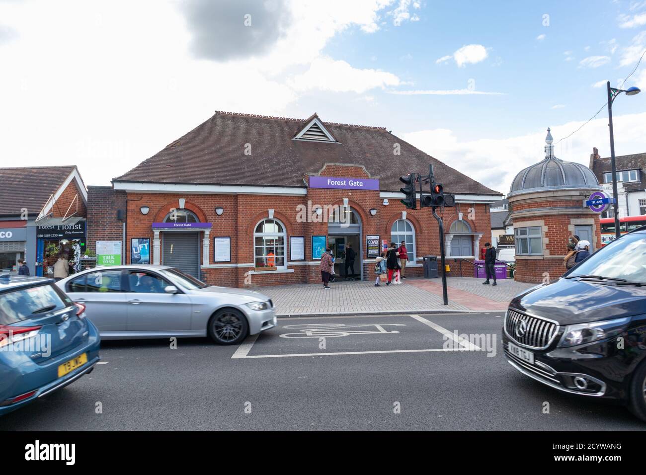 Forest Gate high street development, construction work, london, uk ...