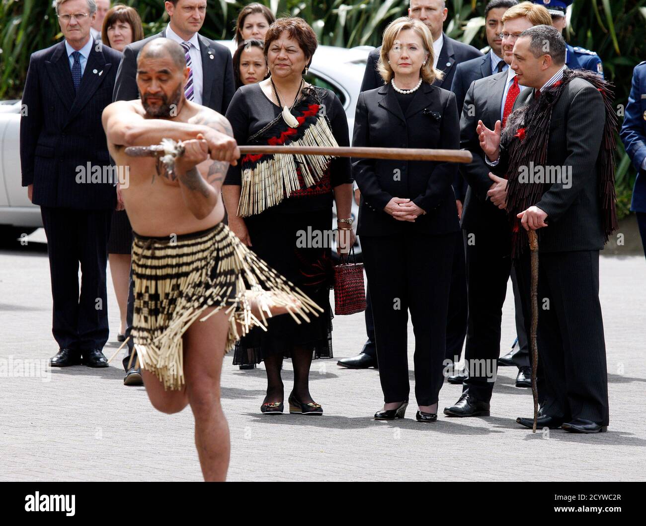 Maori powhiri welcome hi-res stock photography and images - Alamy