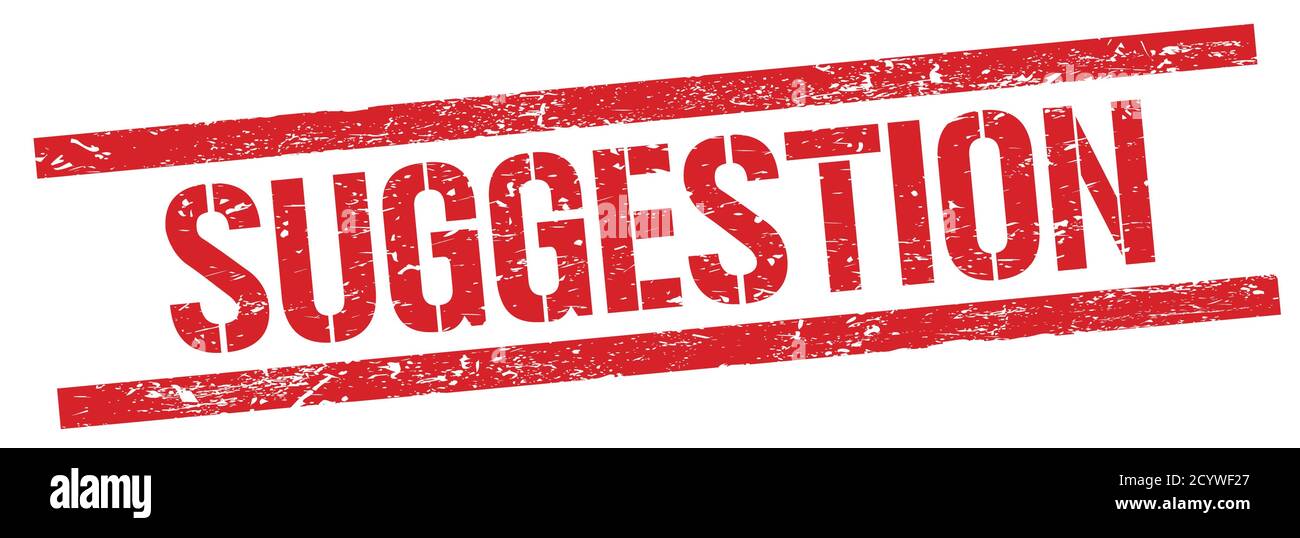 Stamp suggestion hi-res stock photography and images - Alamy