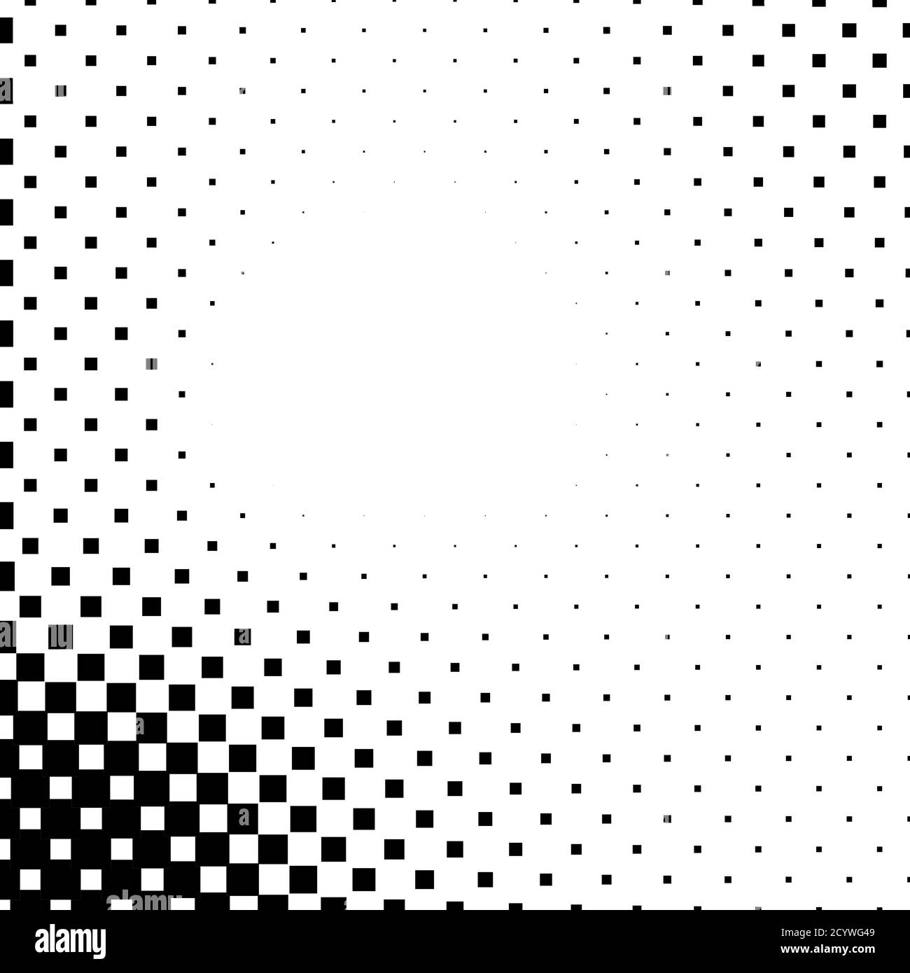 Squares halftone geometric background pattern and texture vector ...