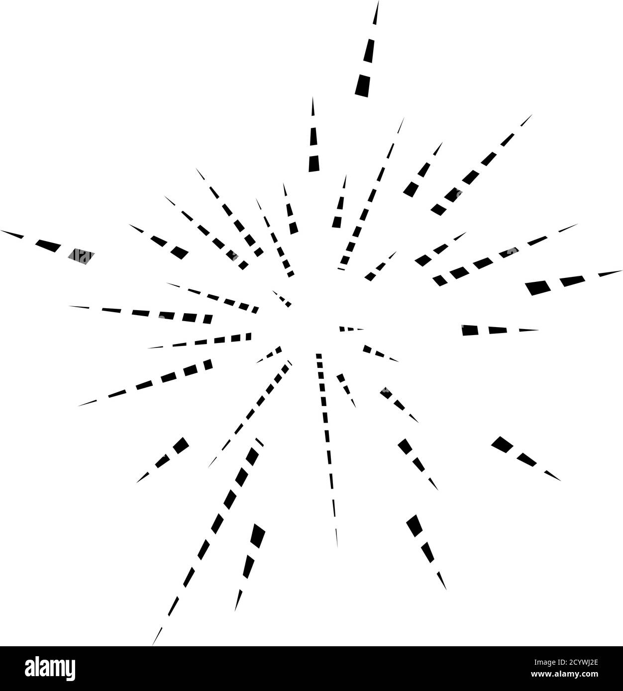 Abstract circular ,radial design element. Geometric radiating dashed ... Abstract circular ,radial design element. Geometric radiating dashed ...