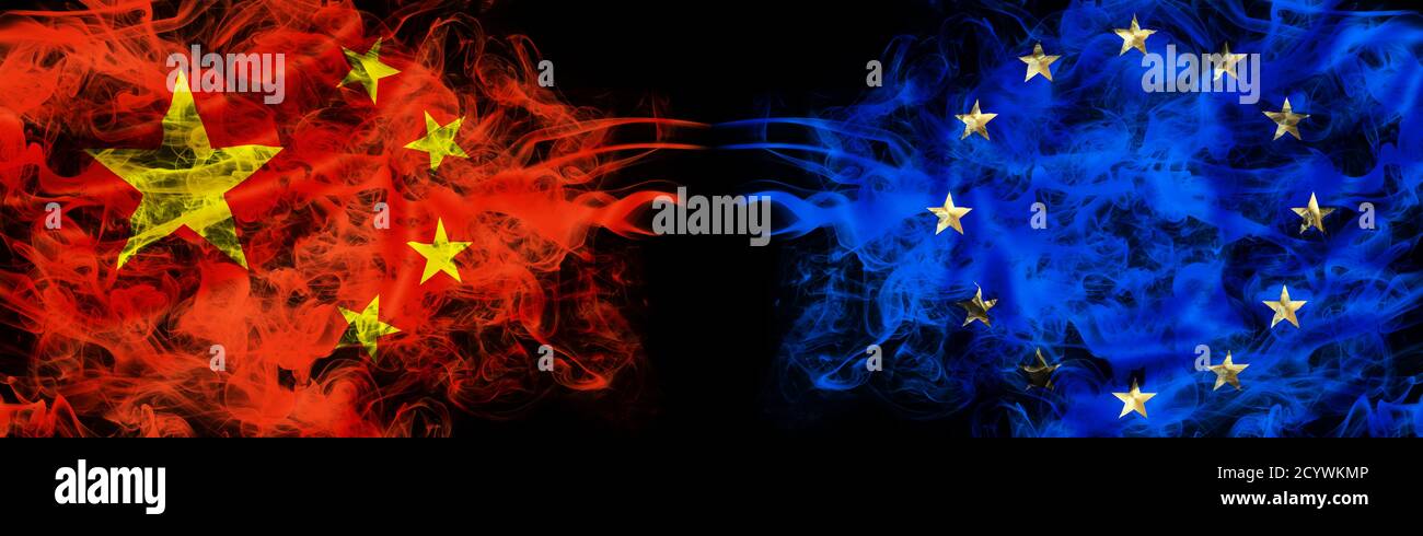 China european flag hi-res stock photography and images - Alamy