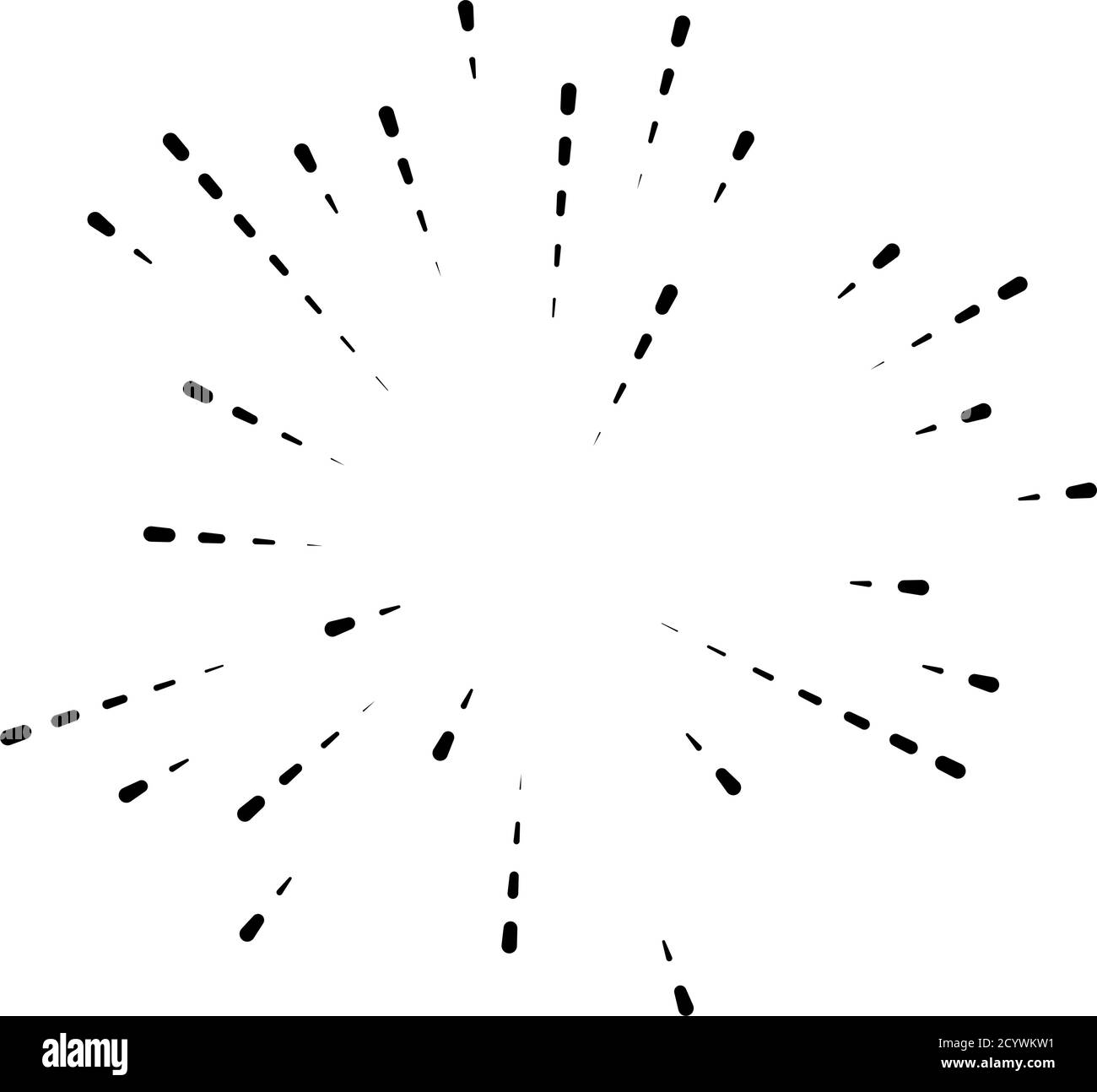 Abstract circular ,radial design element. Geometric radiating dashed ... Abstract circular ,radial design element. Geometric radiating dashed ...