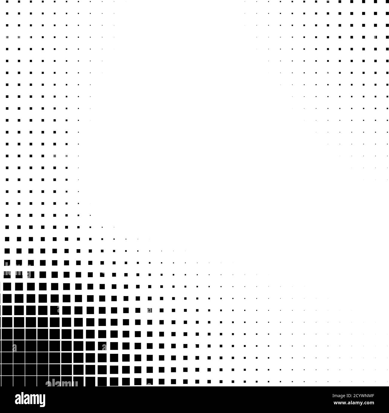 Squares halftone geometric background pattern and texture vector ...