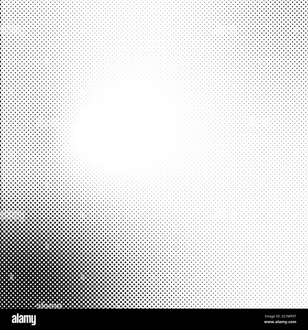 Squares halftone geometric background pattern and texture vector ...