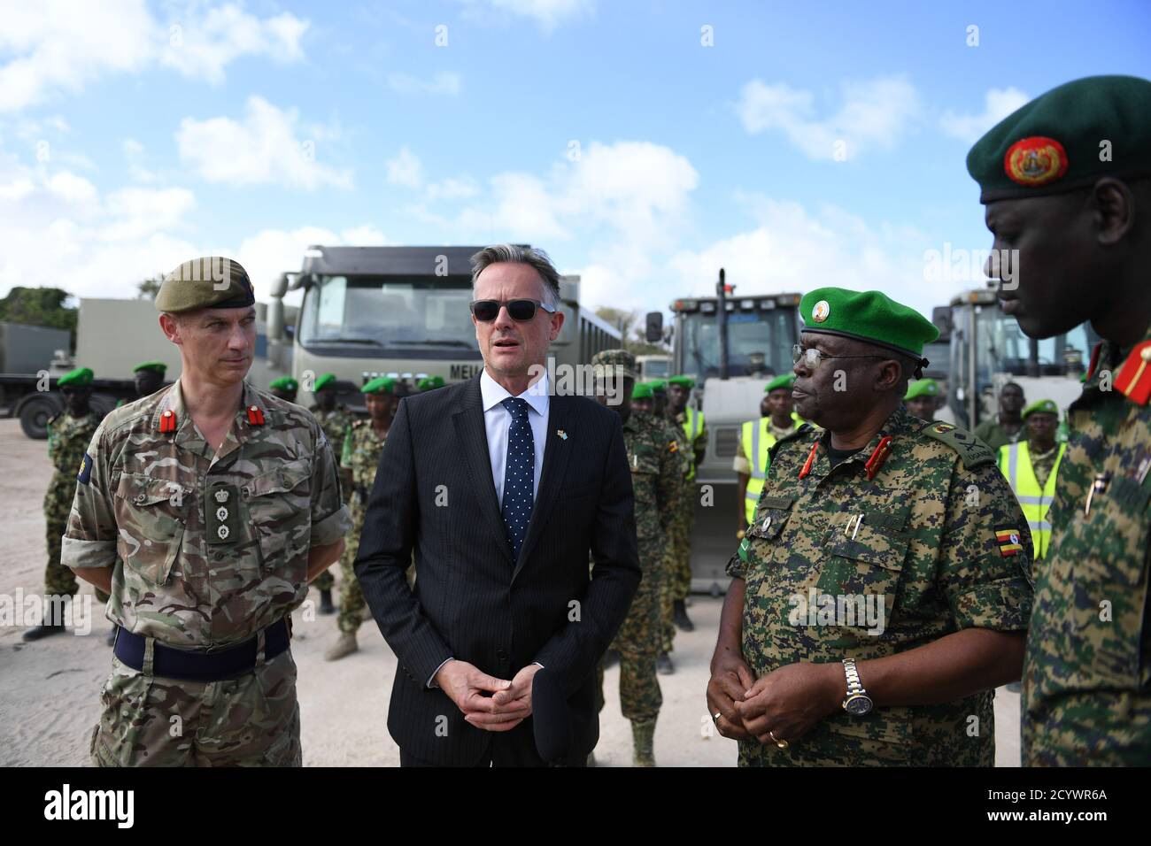 On June 30, 2018, UK Ambassador to Somalia, David Concar, handed over ...