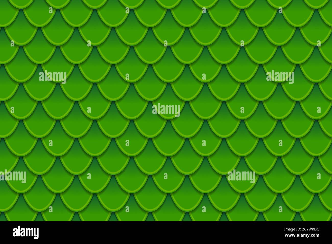 Seamless pattern of colorful green fish scales. Fish scales, dragon ...