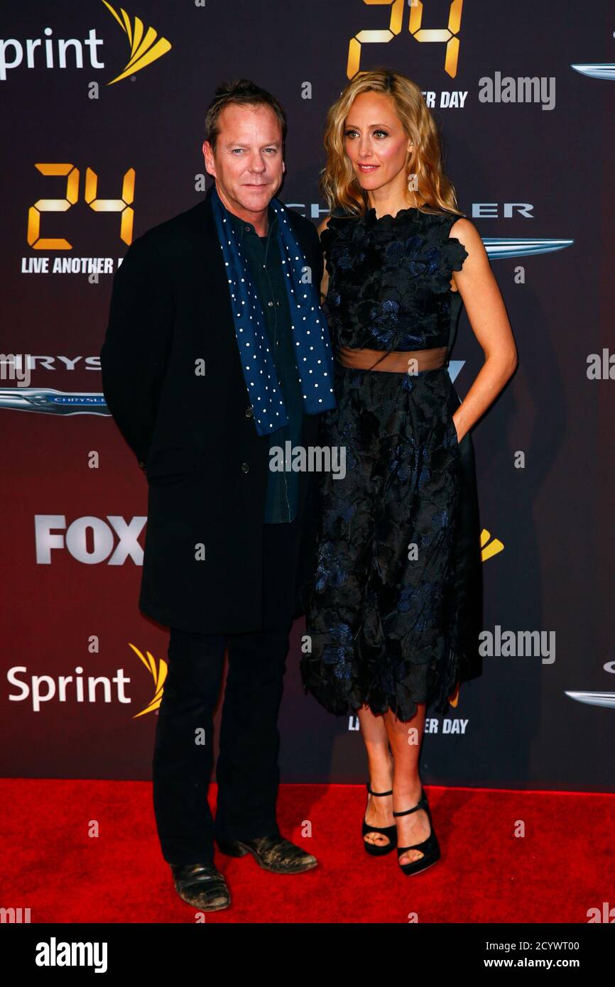Kiefer sutherland and kim raver hi-res stock photography and images - Alamy
