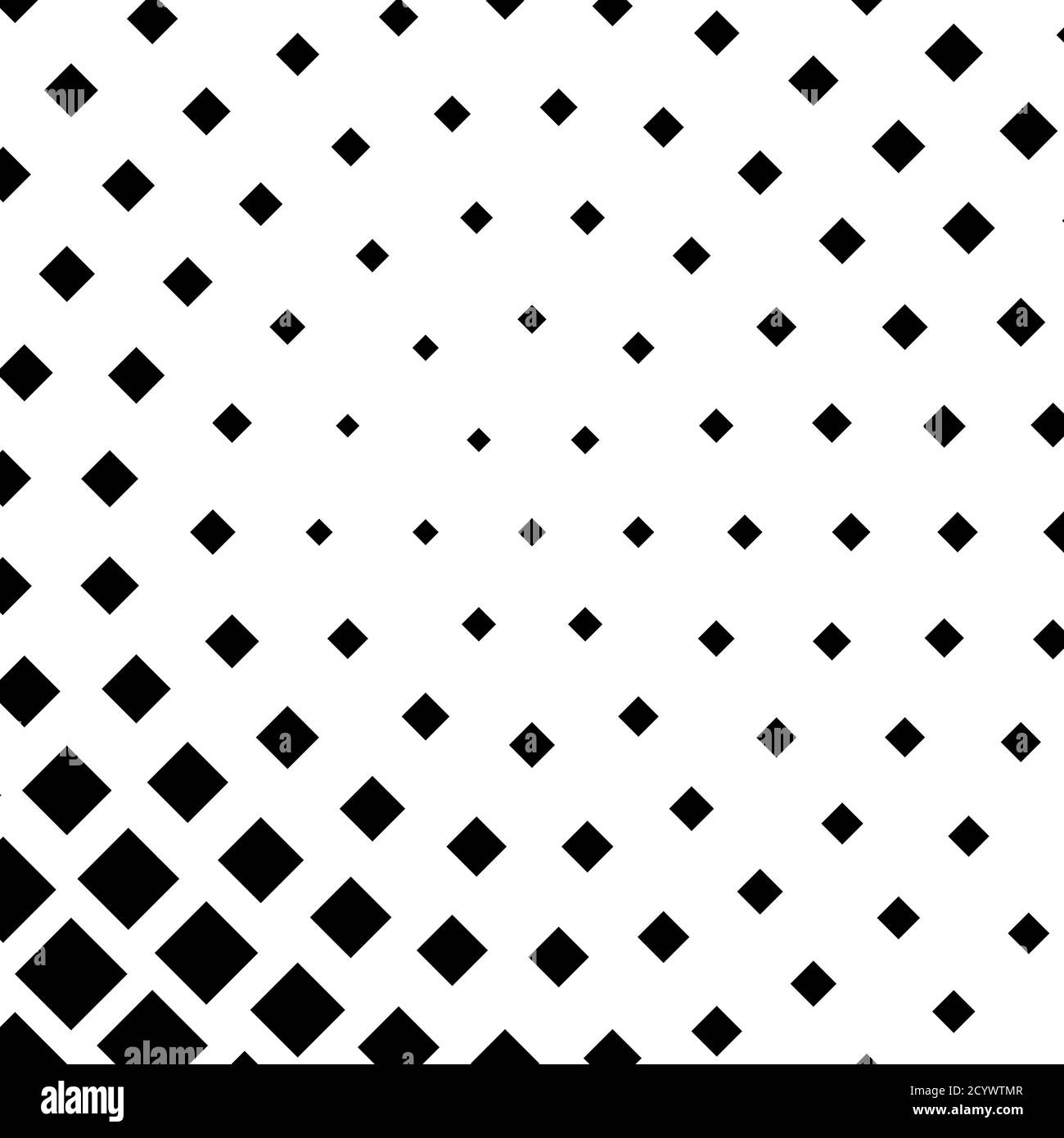 Squares halftone geometric background pattern and texture vector ...