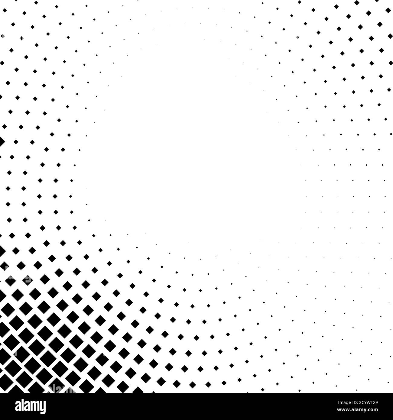 Squares halftone geometric background pattern and texture vector ...