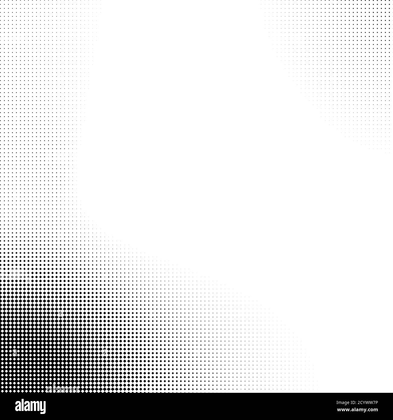 Squares halftone geometric background pattern and texture vector ...