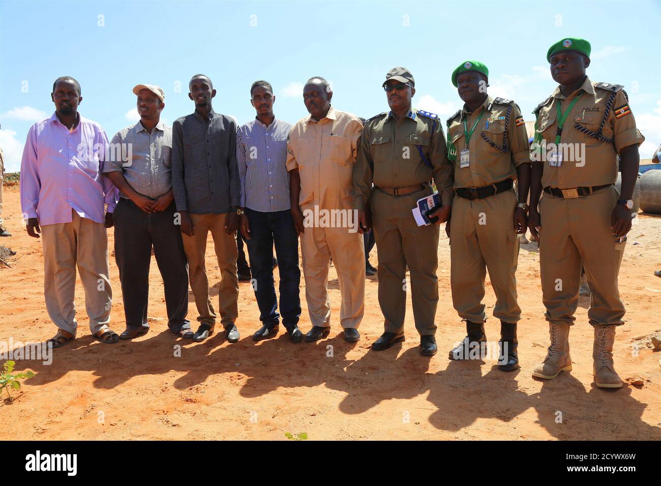 Officials including Mohamed Ibrahim Yusuf, Abilu Martin Ernest, and ...