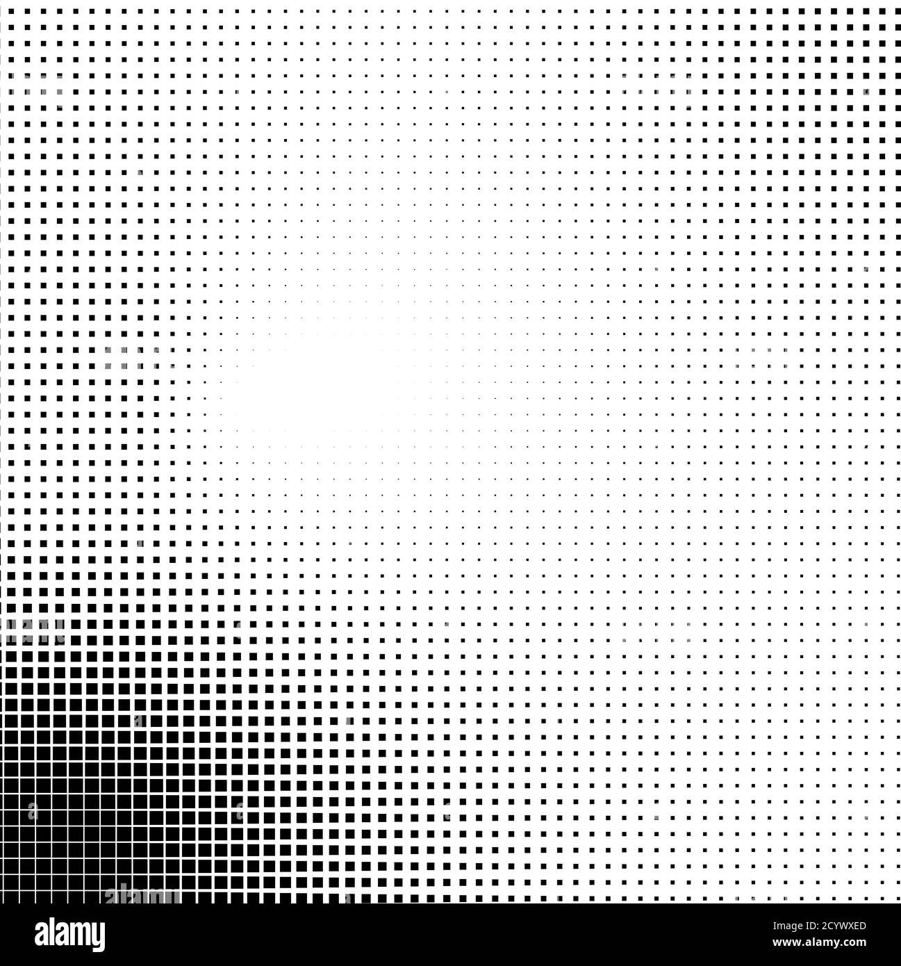 Squares halftone geometric background pattern and texture vector ...