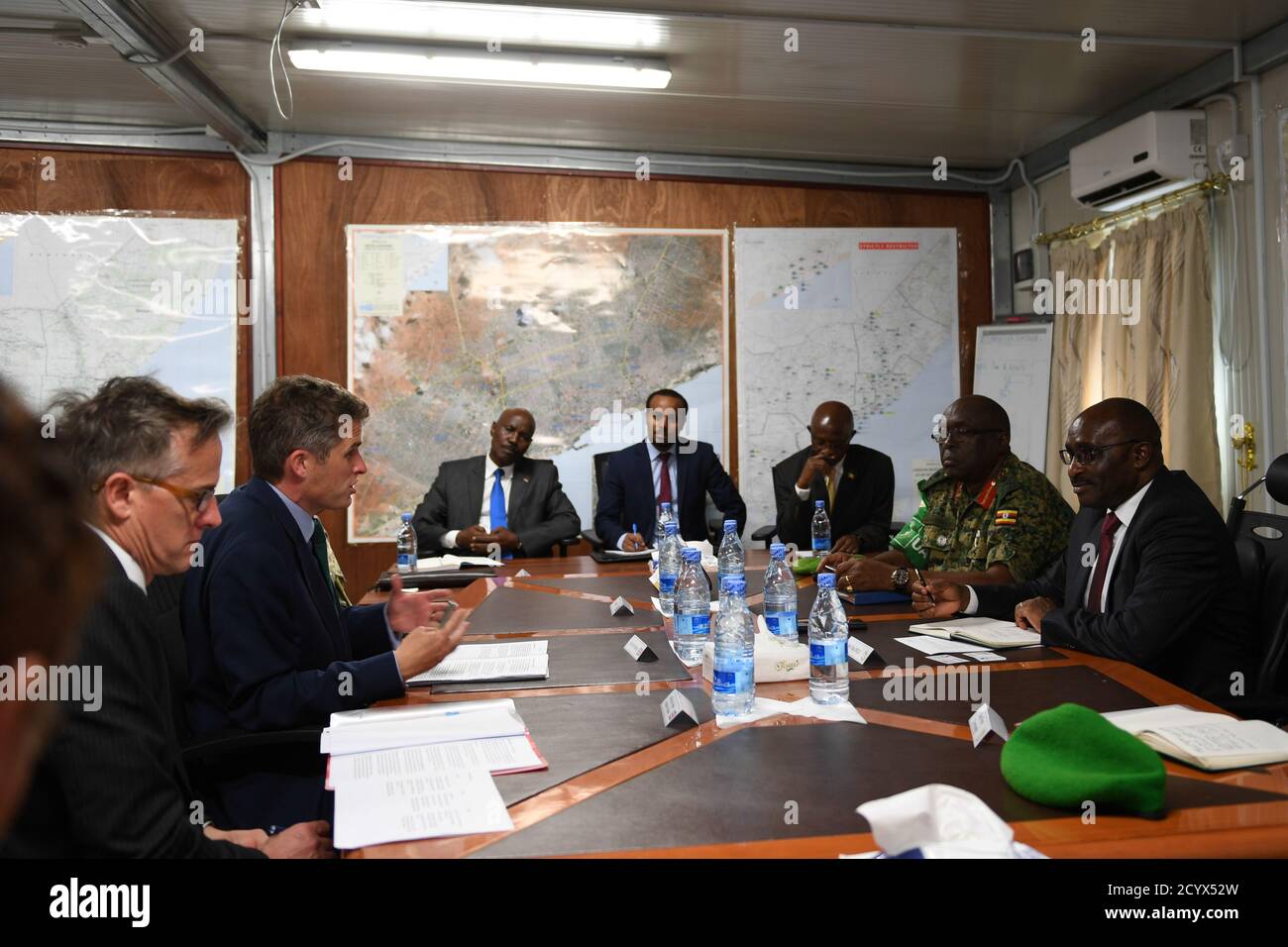 On July 31, 2018, key officials including Simon Mulongo, Lt. Gen. Jim ...