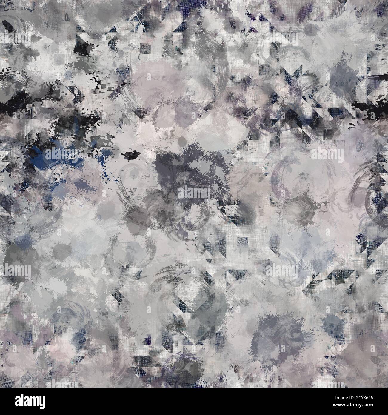 Paint splat funky splatter mess seamless pattern Stock Photo - Alamy