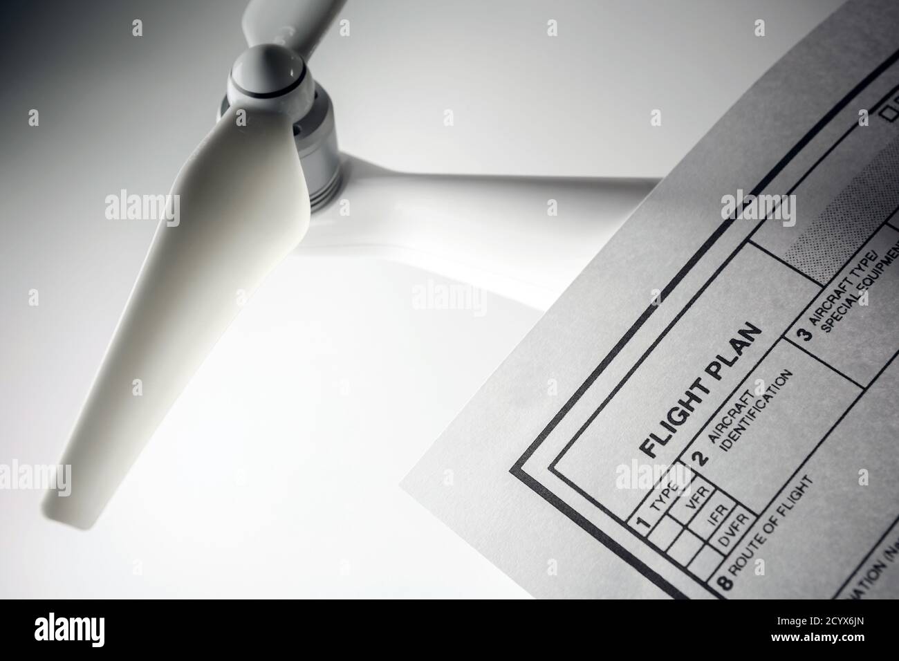 Drone Flight Plan close up Stock Photo - Alamy