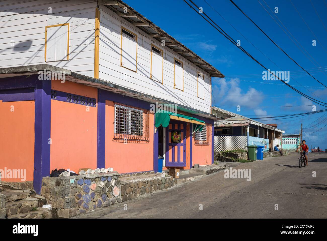 St Vincent and The Grenadines, Bequia, Fshing village of Paget Farm ...