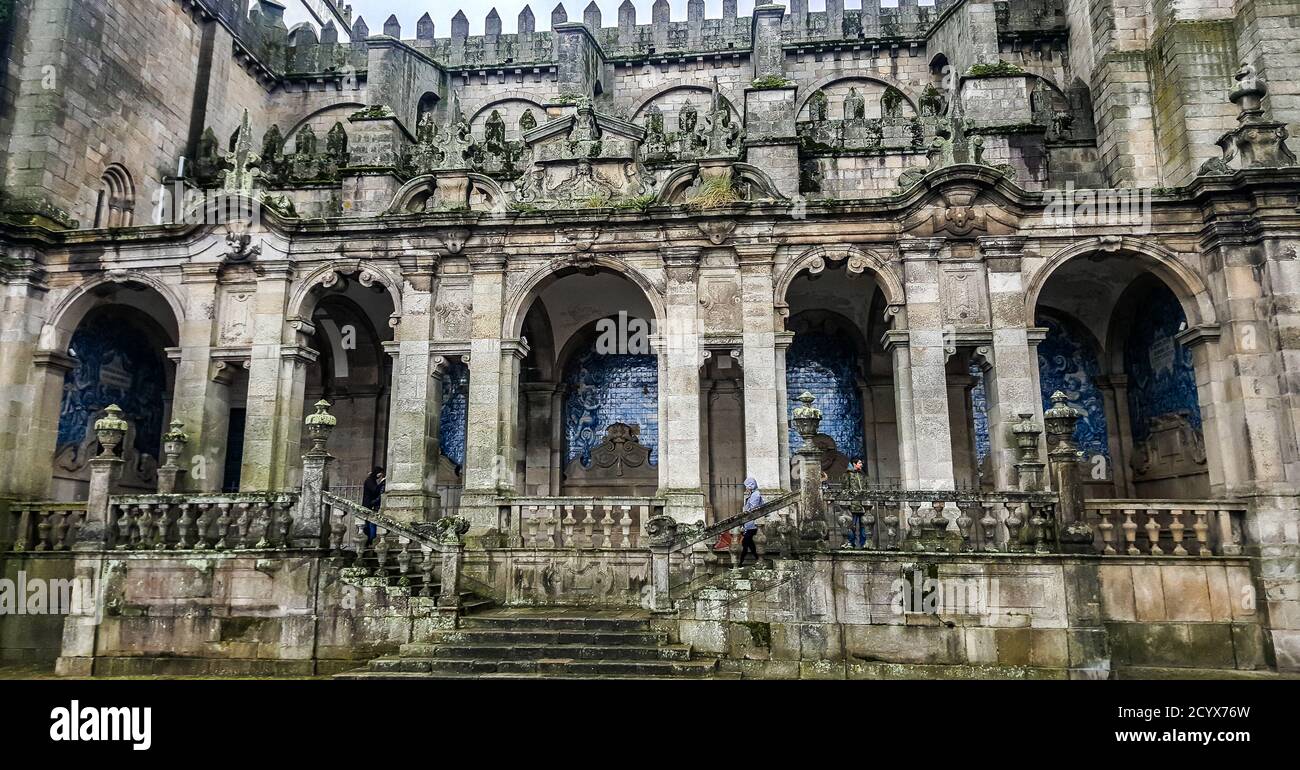 Porto Cathedral (Se do Porto). Portugal Stock Photo - Alamy