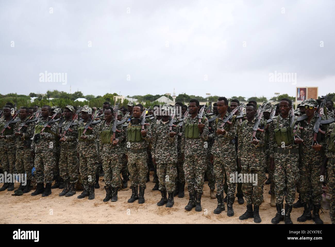 Somali national army sna soldiers hi-res stock photography and images ...