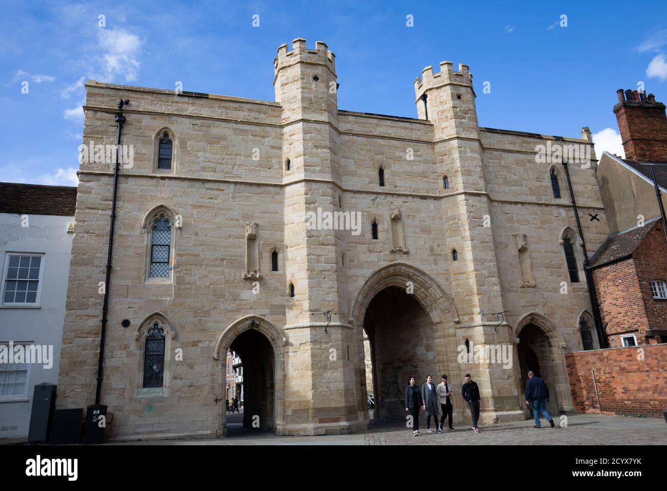 Lincoln exchequer gate arch hi-res stock photography and images - Alamy