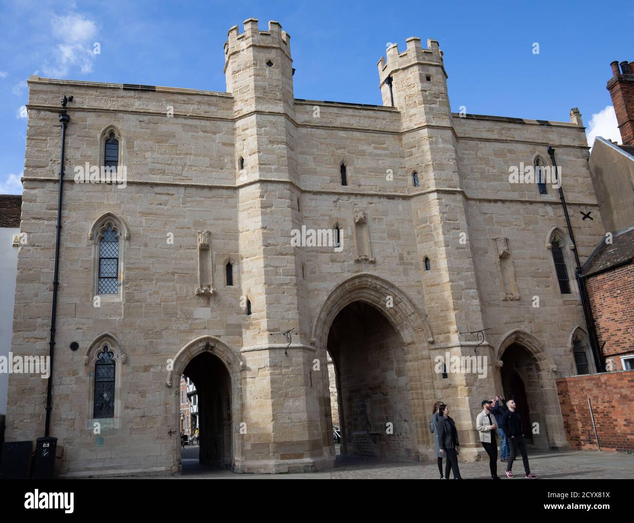 Lincoln exchequer gate arch hi-res stock photography and images - Alamy