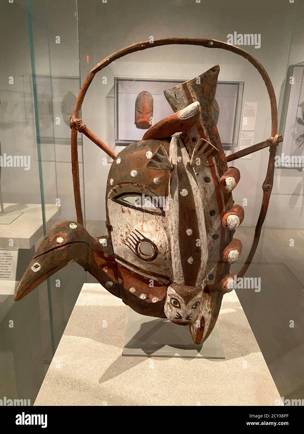 Dance Mask, Yupik Artist, Alaska, ca. 1900. "The collective life force ...